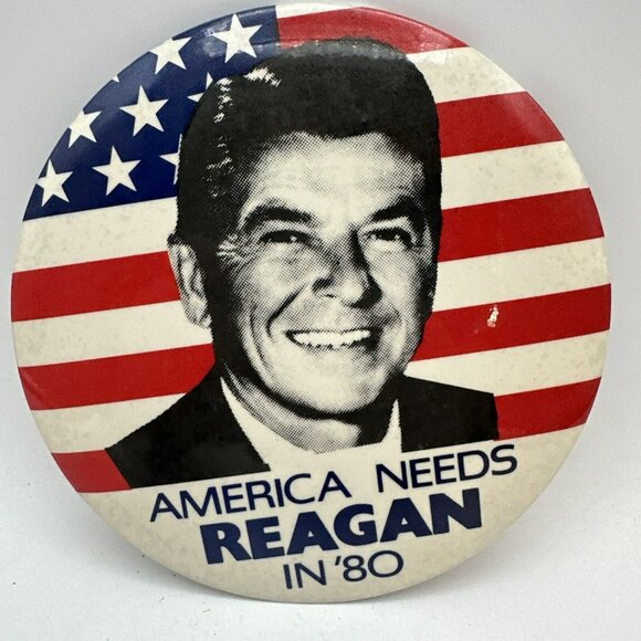 Other | Political Pin America Needs Reagan In 8 Ronald Reagan With Us ...